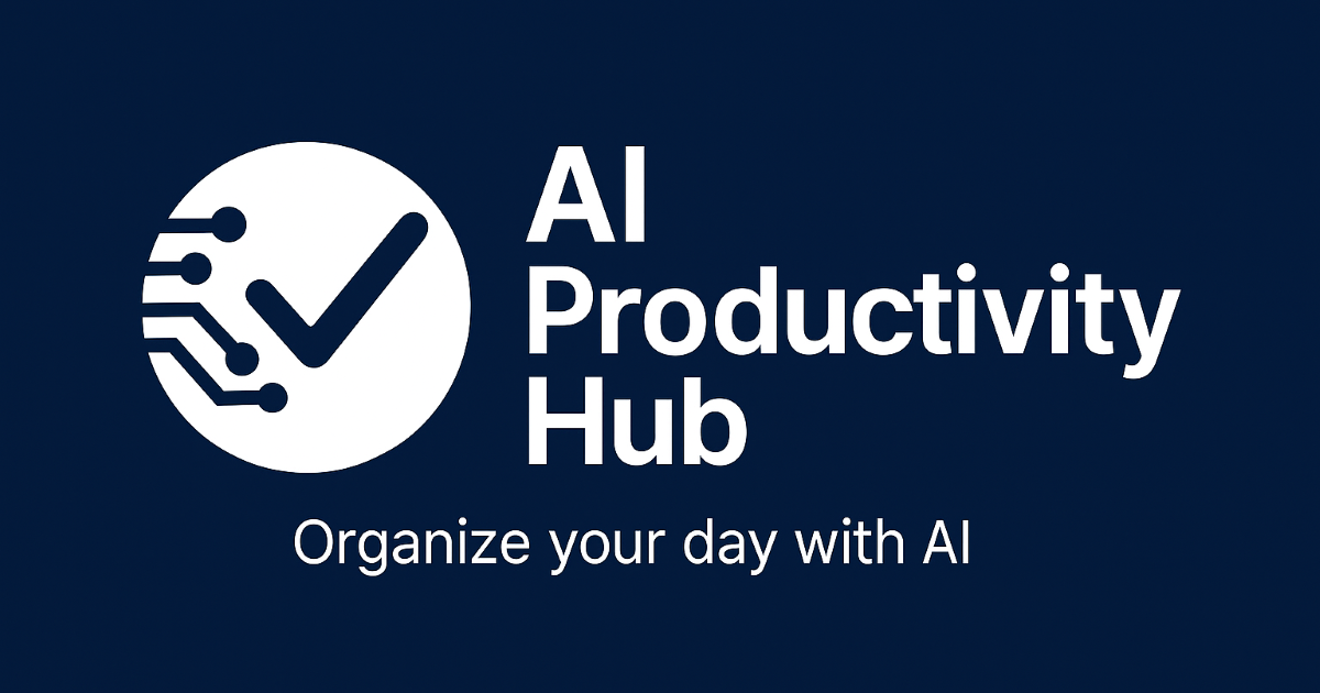 AI Productivity Hub – Notes, Tasks, Planner & AI Coach in one place